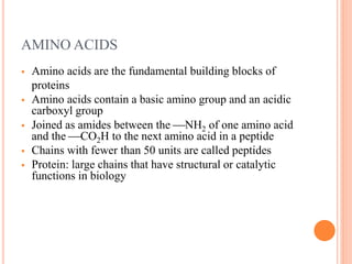 Amino Acids and Proteins.ppt | Nutrition | Healthy Living