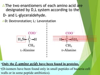 AMINO ACIDS CLASSIFICATION AND PROPERTIES.pptx