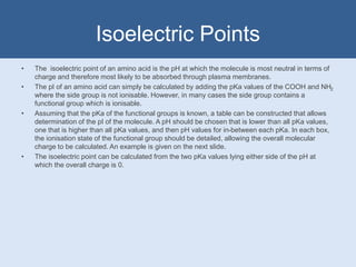 Amino acids, peptides and proteins | PPTX