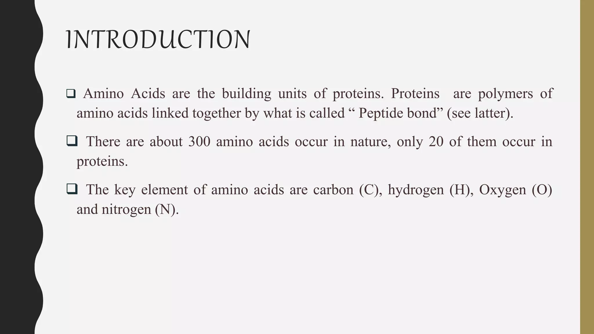 Aminoacids presentation | PPT