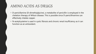 Aminoacids presentation | PPTX