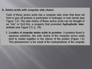 Amino Acids are the building blocks of proteins | PPTX