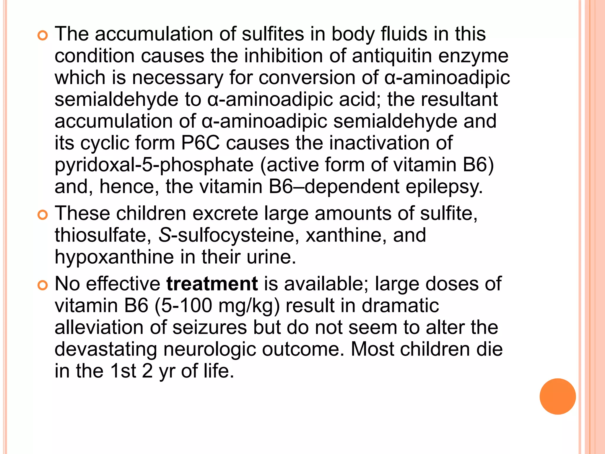 Aminoaciduria and organic aciduria in neurology | PPTX