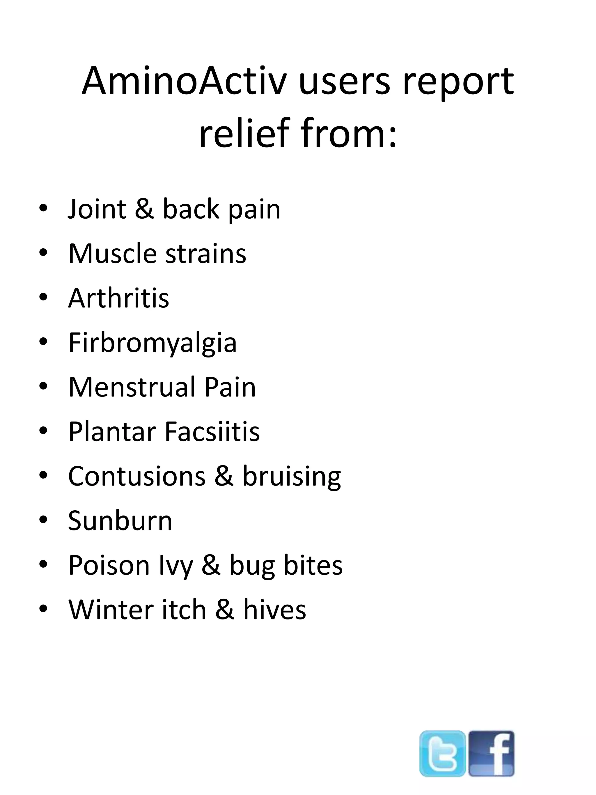 Amino activ basics | PPTX