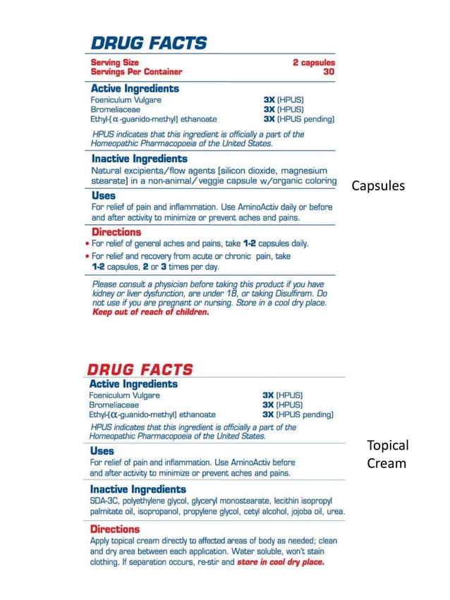 Amino activ basics | PPTX