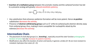 Amino Benzoic acid derivatives‎, ‎Medicinal Chemistry | PDF