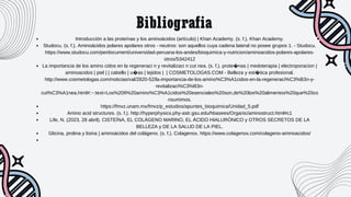 Bioquímica-Aminoácidos en la cosmetología. | PDF