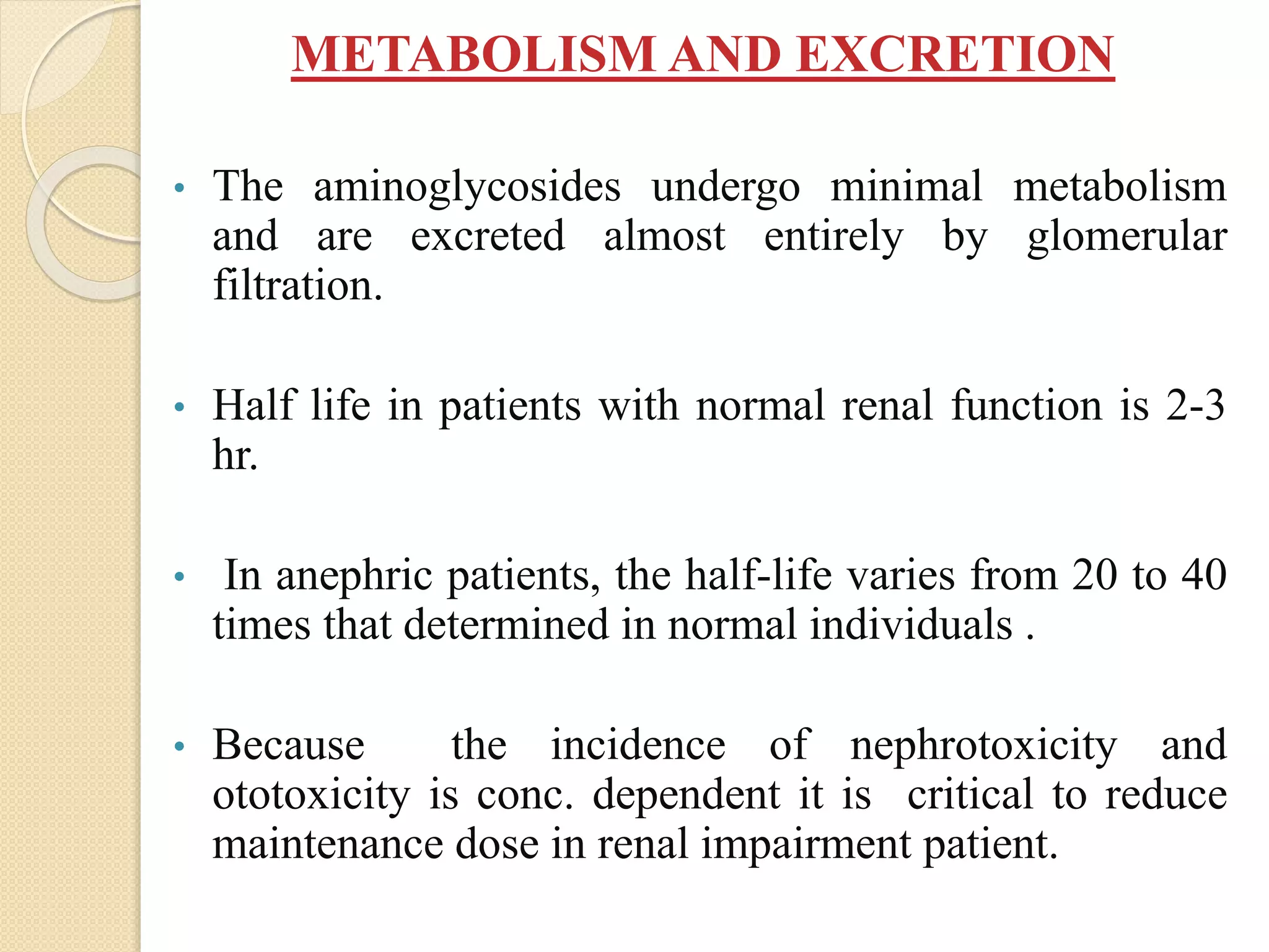 Aminoglycoside | PPTX