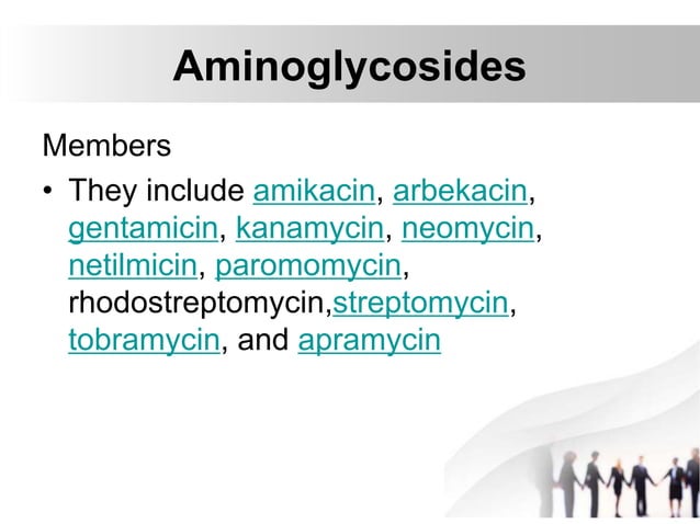 Antibiotic Aminoglycoside history,classification,mechanism of action ...