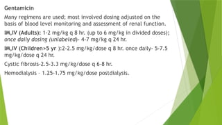 AMINOGLYCOSIDE—mechanism of Action, side effects, nursing ...