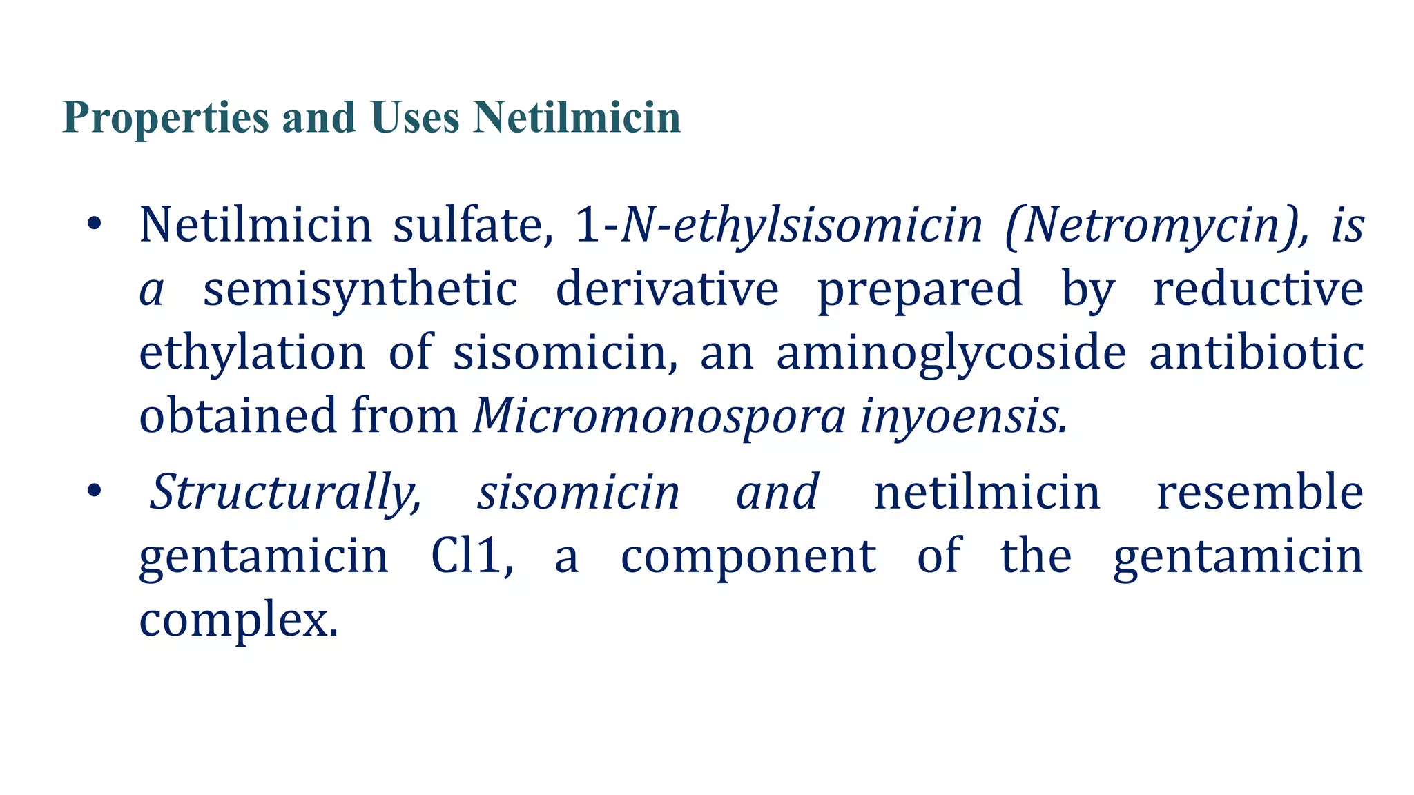 Aminoglycoside antibiotics | PDF