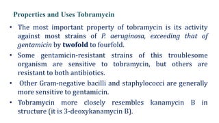 Aminoglycoside antibiotics | PDF