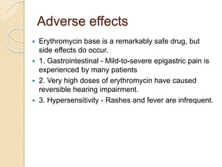 Aminoglycoside and macrolide antibiotics | PPTX