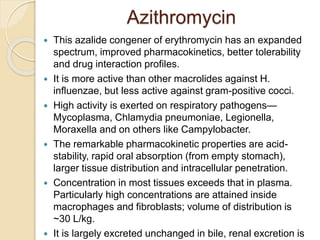 Aminoglycoside and macrolide antibiotics | PPTX
