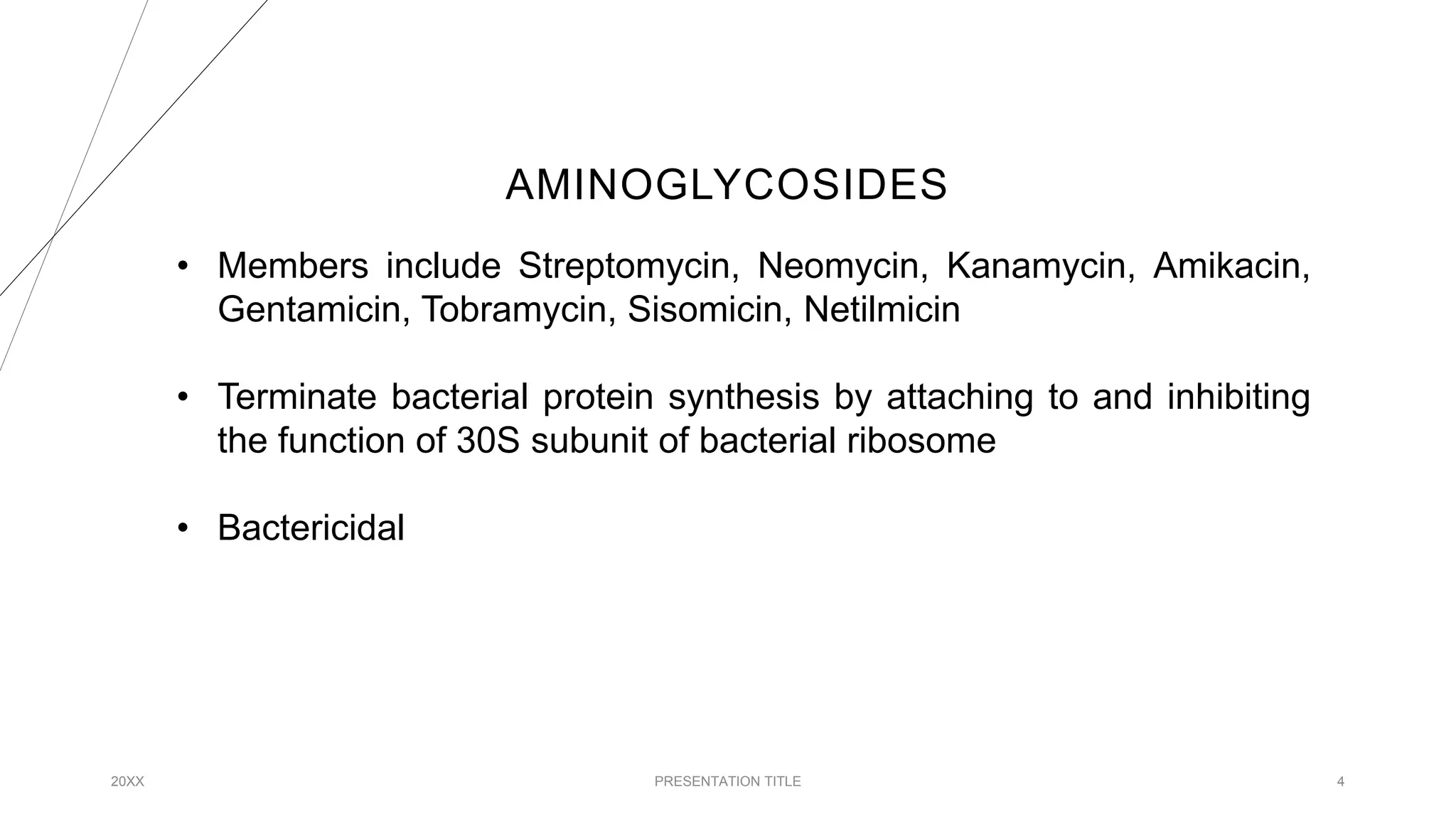 Aminoglycoside, Chloramphenicol, Tetracycline.pptx