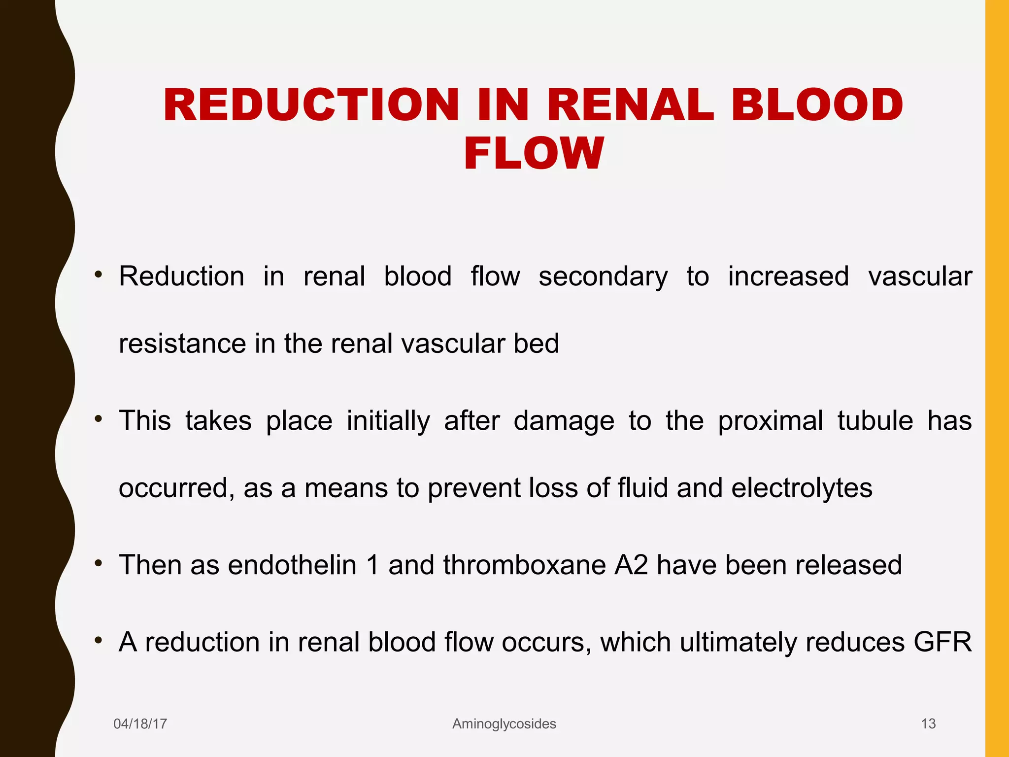 mechanism of amino glycosides in nephro and oto toxicity | PPT