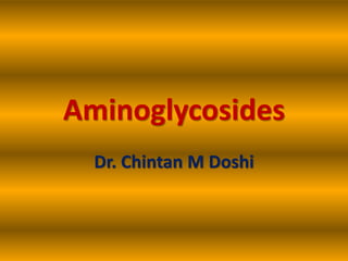Aminoglycosides | PPT