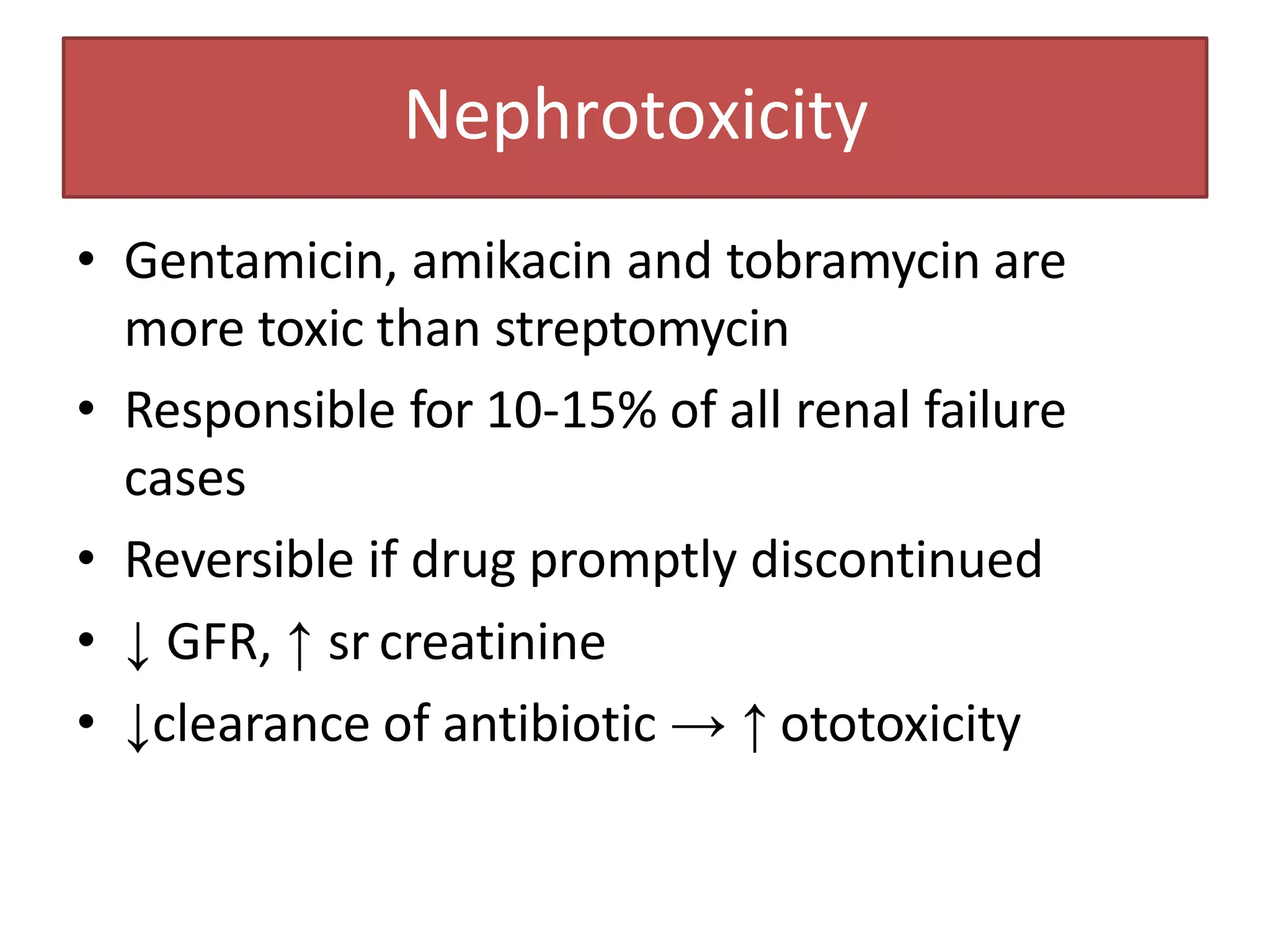 PHARMACOLOGY OF AMINOGLYCOSIDE ANTIBIOTICS | PPT