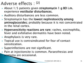 AMINO GLYCOSIDE ANTIBIOTICS & BROAD-SPECTRUM ANTIBIOTICS | PPTX