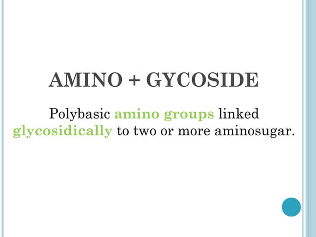 Aminoglycosides | PPT | Pharmaceutical Drugs | Medical Health