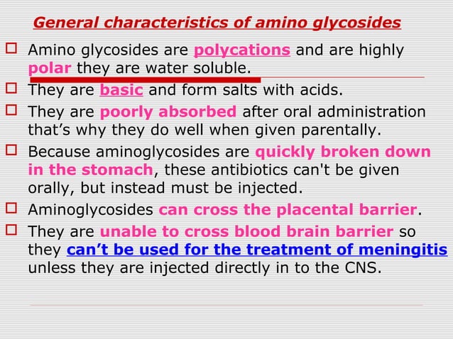 Aminoglycosides(medicinal chemistry by p.ravisankar) | PPT | Chemistry ...