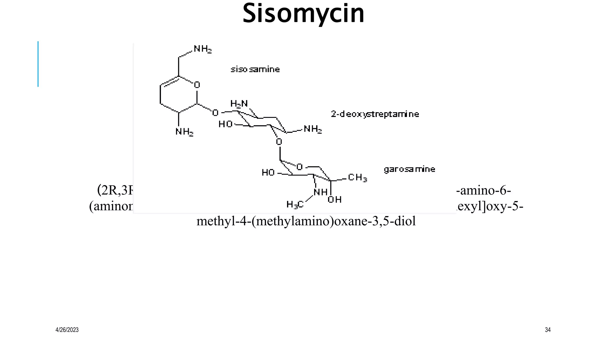 aminoglycosides medicinal chemistry short notes by sadhana dahal.pptx