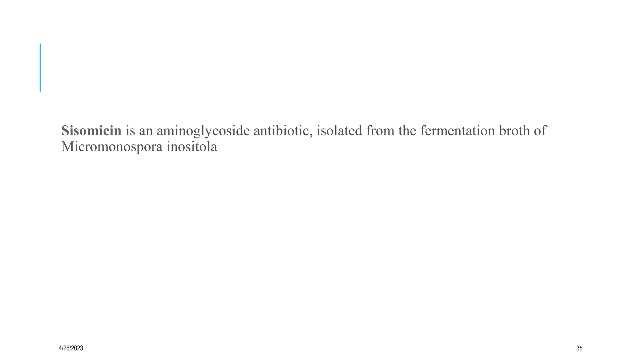aminoglycosides medicinal chemistry short notes by sadhana dahal.pptx