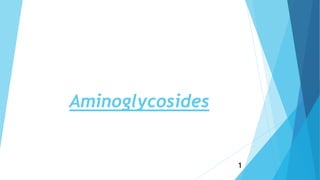 Aminoglycosides | PPT