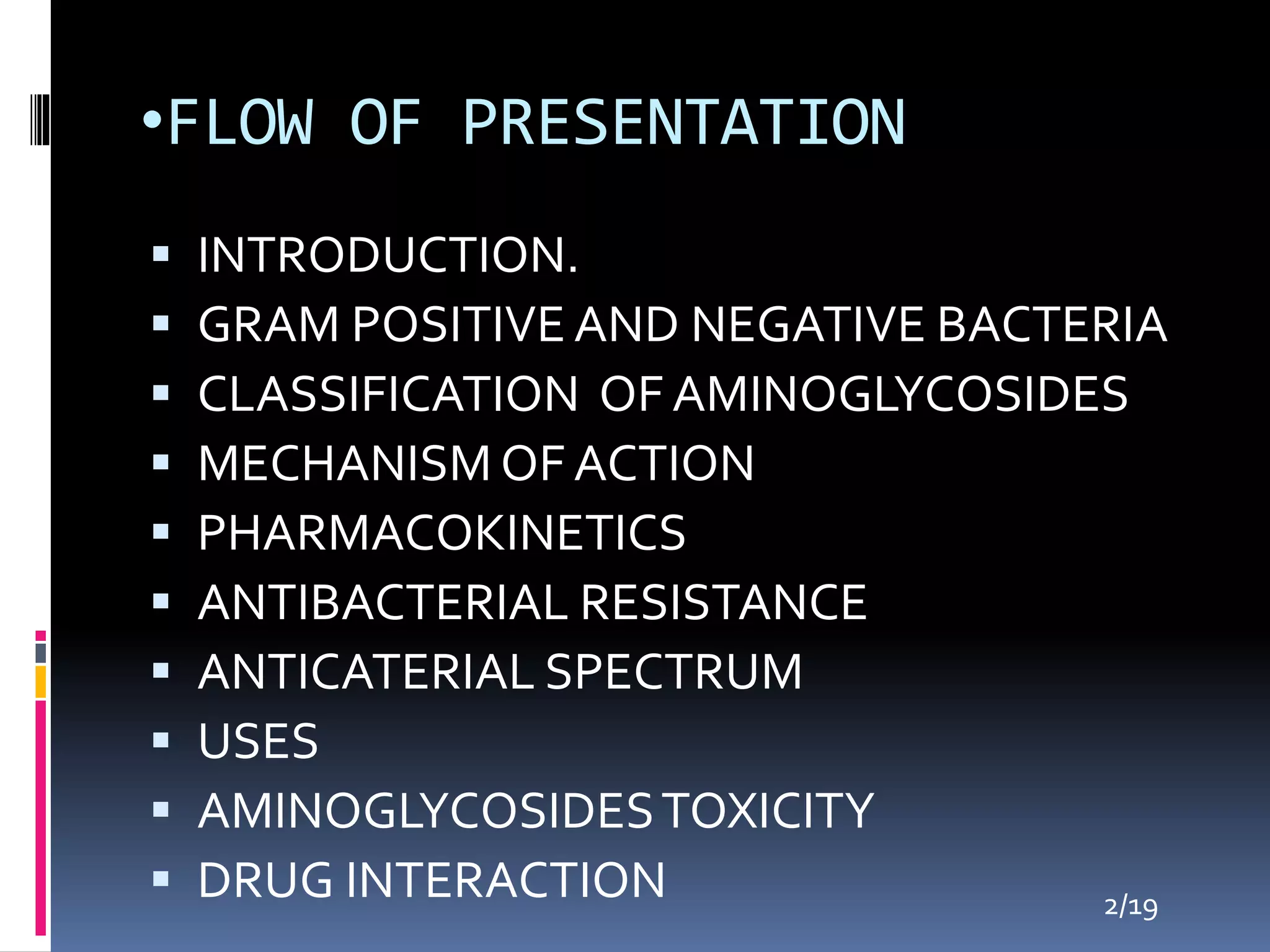 aminoglycosides PowerPoint Presentation.pptx
