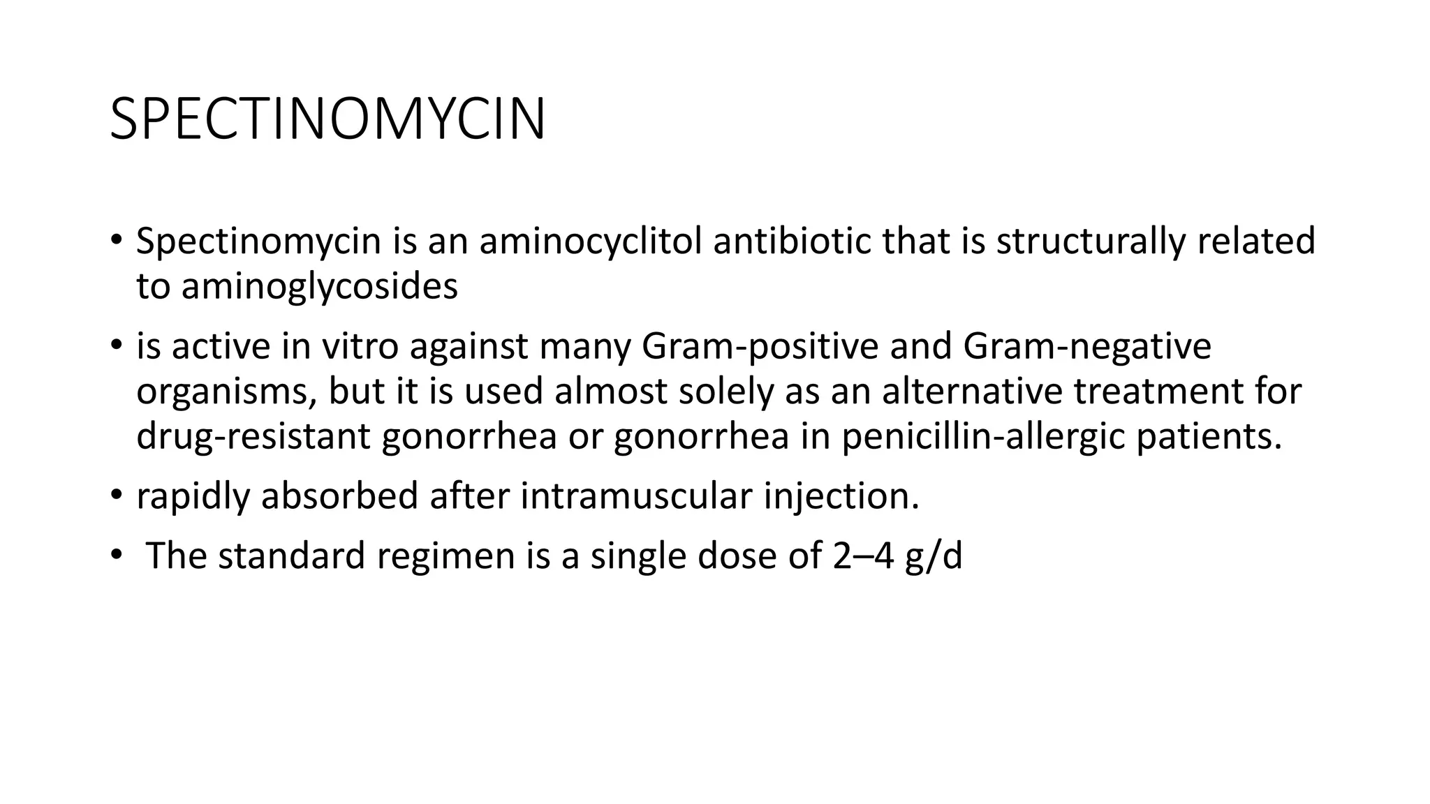 Aminoglycosides & Spectinomycin.pptx