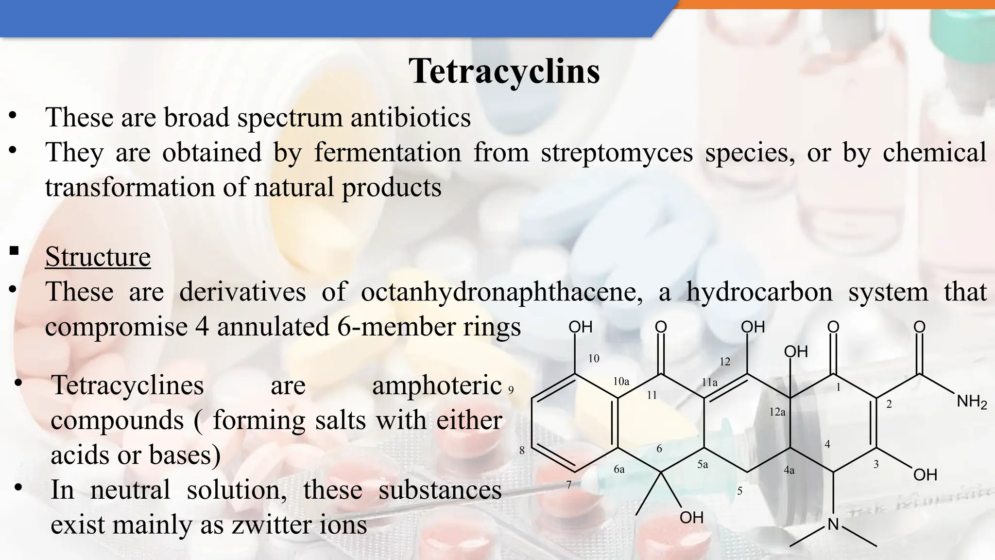 Aminoglycosides & tetracyclines Classification and SAR.pptx