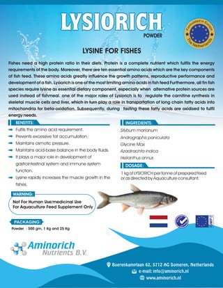 Aminorich aqua | PDF