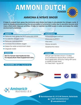 Aminorich aqua | PDF