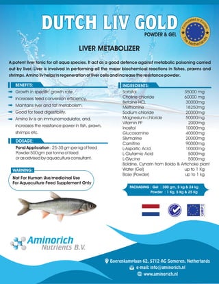 Aminorich aqua | PDF