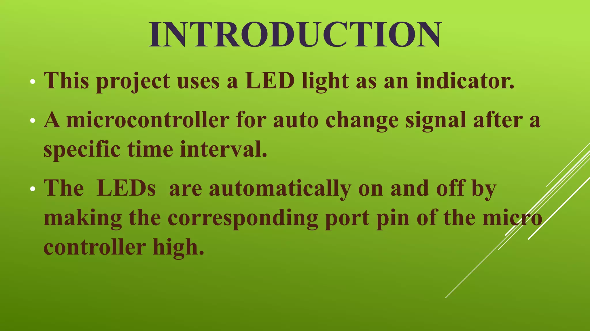 Traffic light controller | PPTX