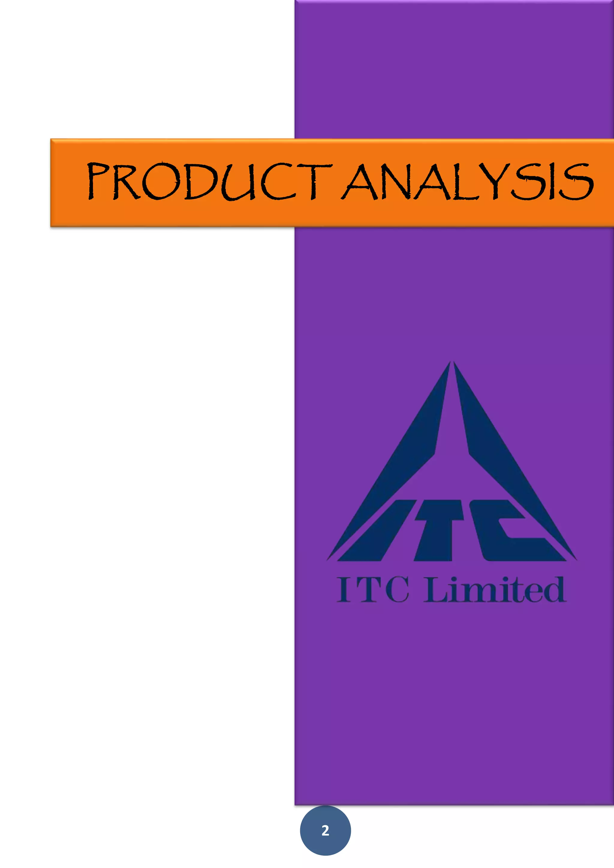 PRODUCT ANALYSIS OF ITC Ltd. | DOCX