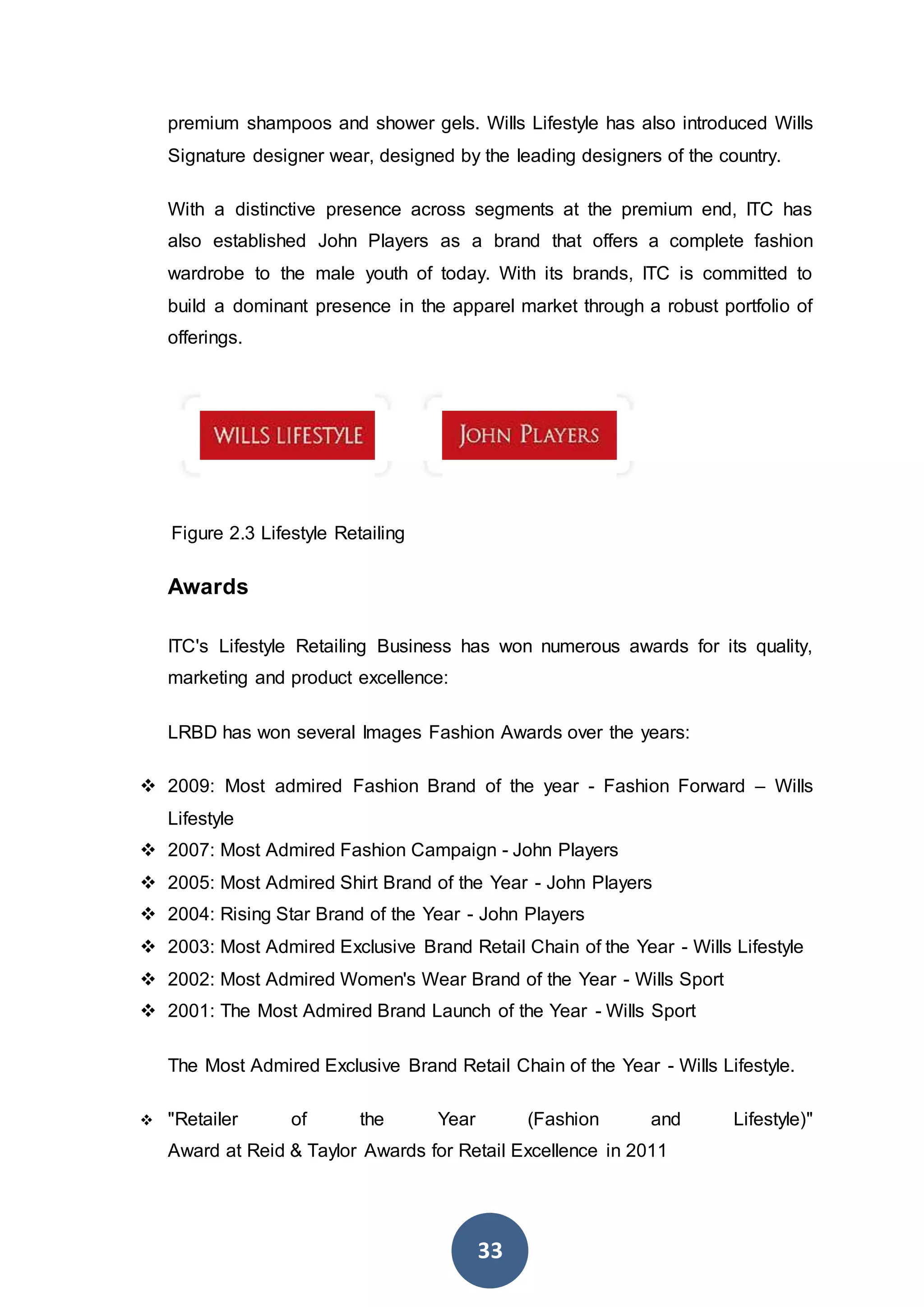 PRODUCT ANALYSIS OF ITC Ltd. | DOCX