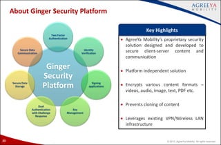 Agreeya Mobility Introduction | PPT
