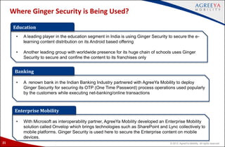 Agreeya Mobility Introduction | PPT