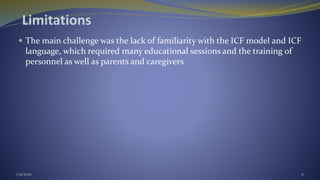 ICF and Neuromotor impairment | PPTX