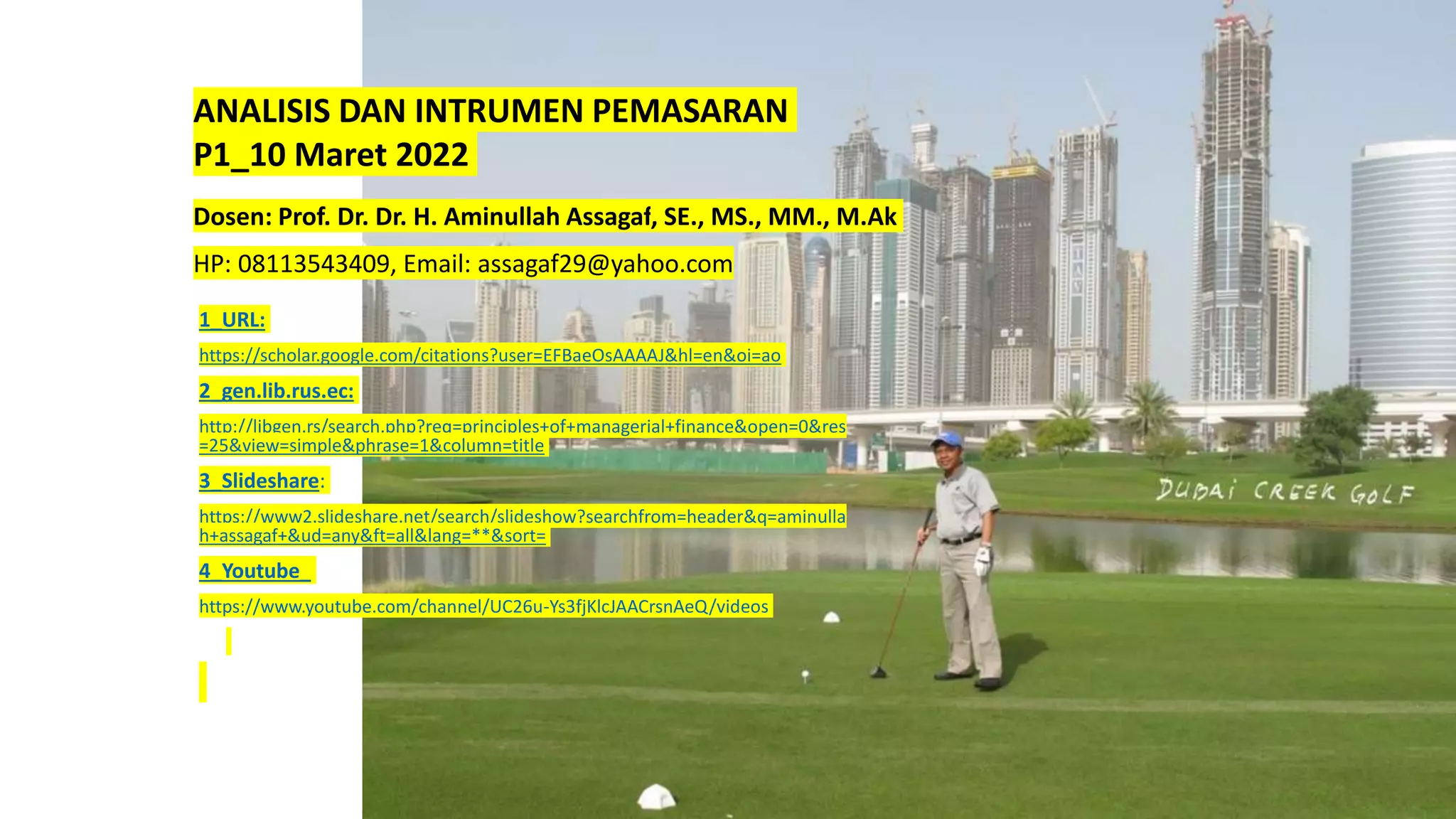 Aminullah assagaf aip1 ai pemasaran_9 maret 2021 | PPT