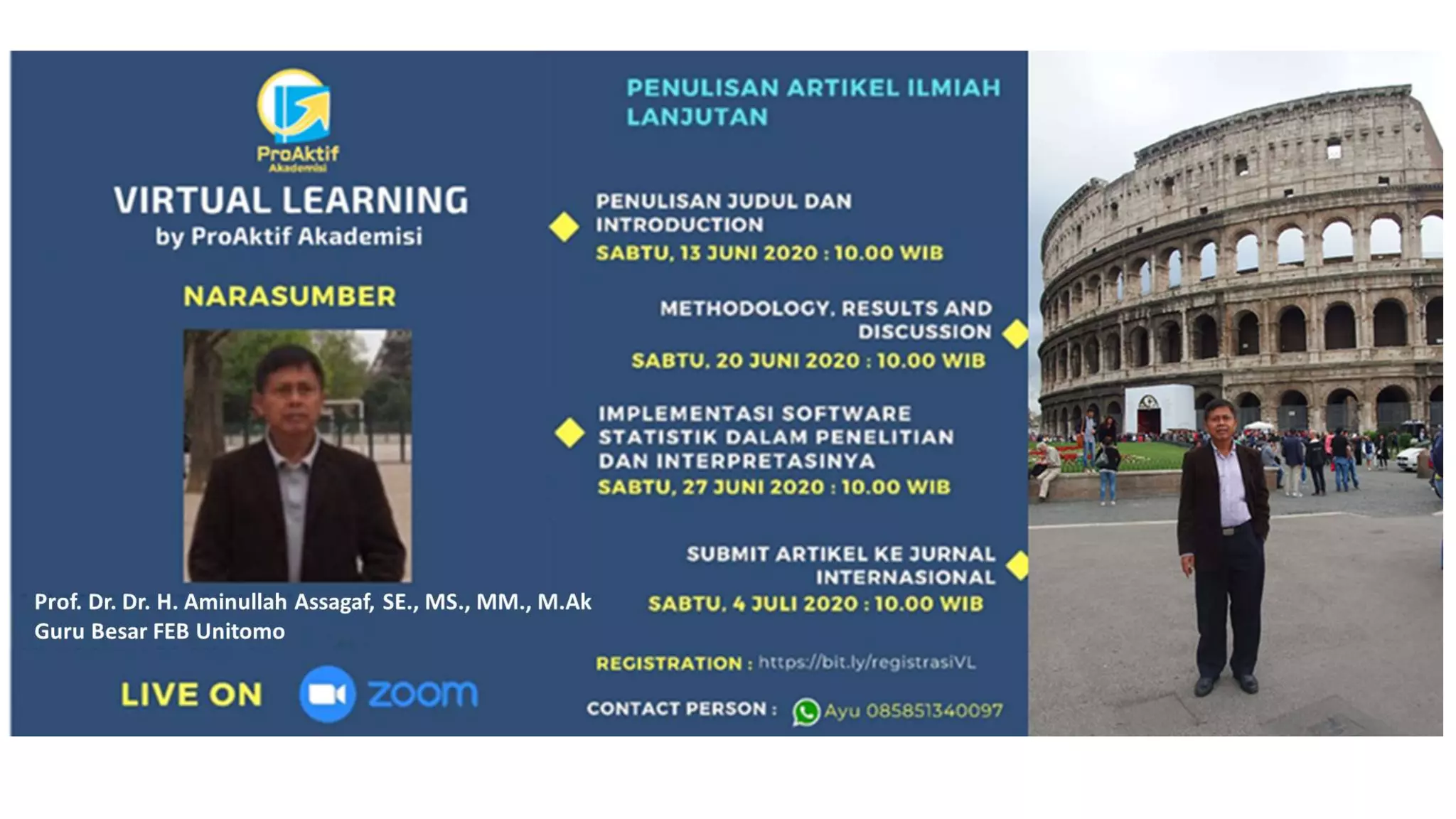 Aminullah assagaf implementasi software statistik & analisis 27 juni ...