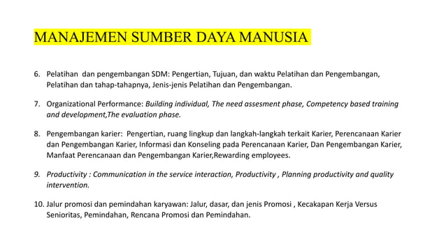 Aminullah assagaf msdm 13 | PPT | Free Download