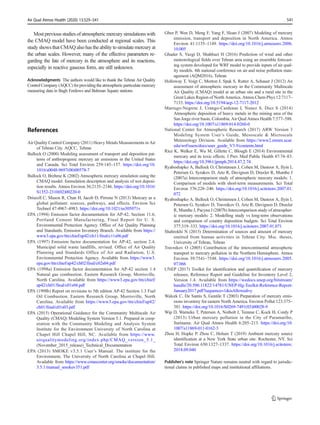 Simulation of atmospheric mercury dispersion and deposition in Tehran city | PDF