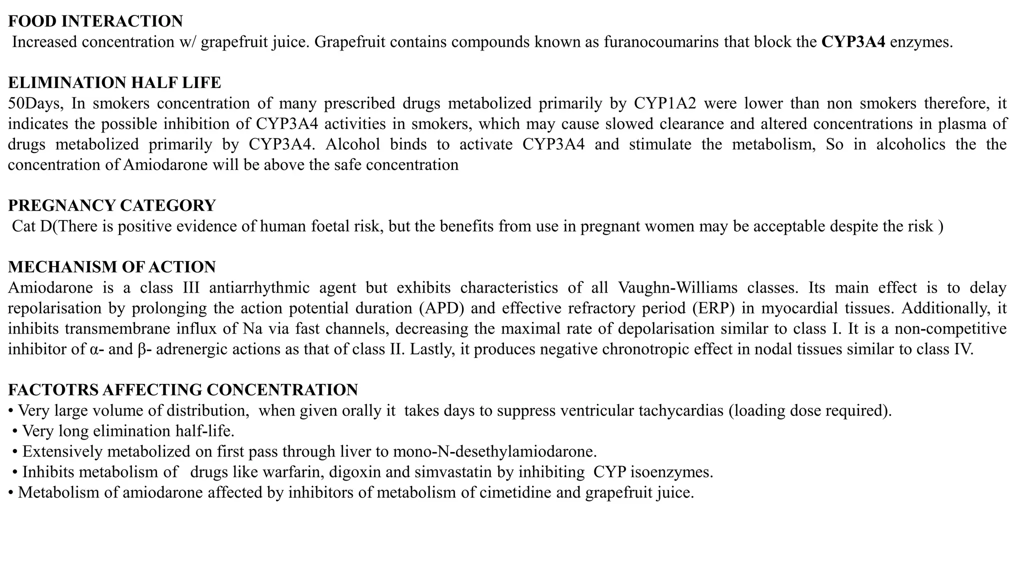 Amiodarone TDM | PPTX