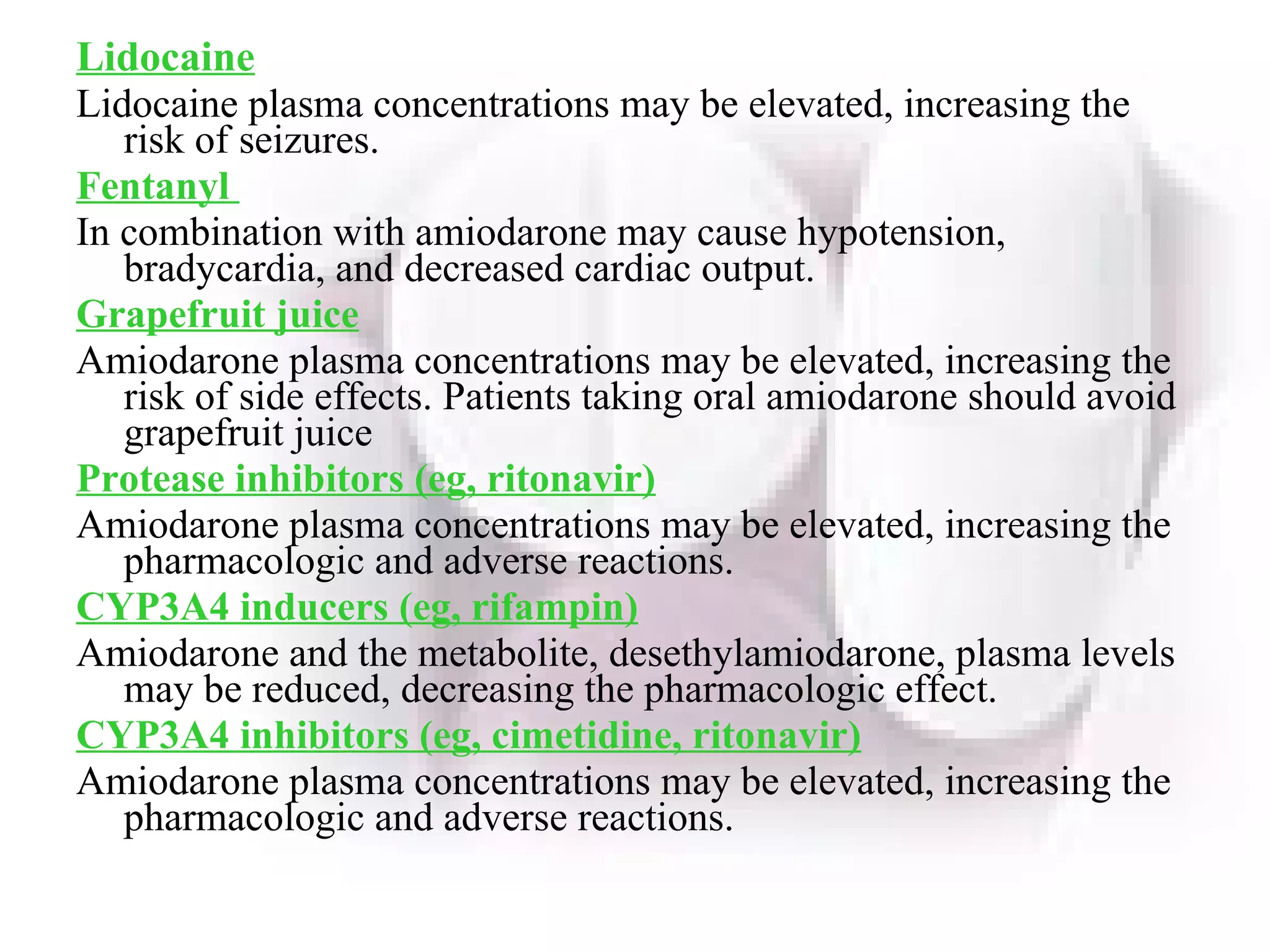 Amiodarone | PPS