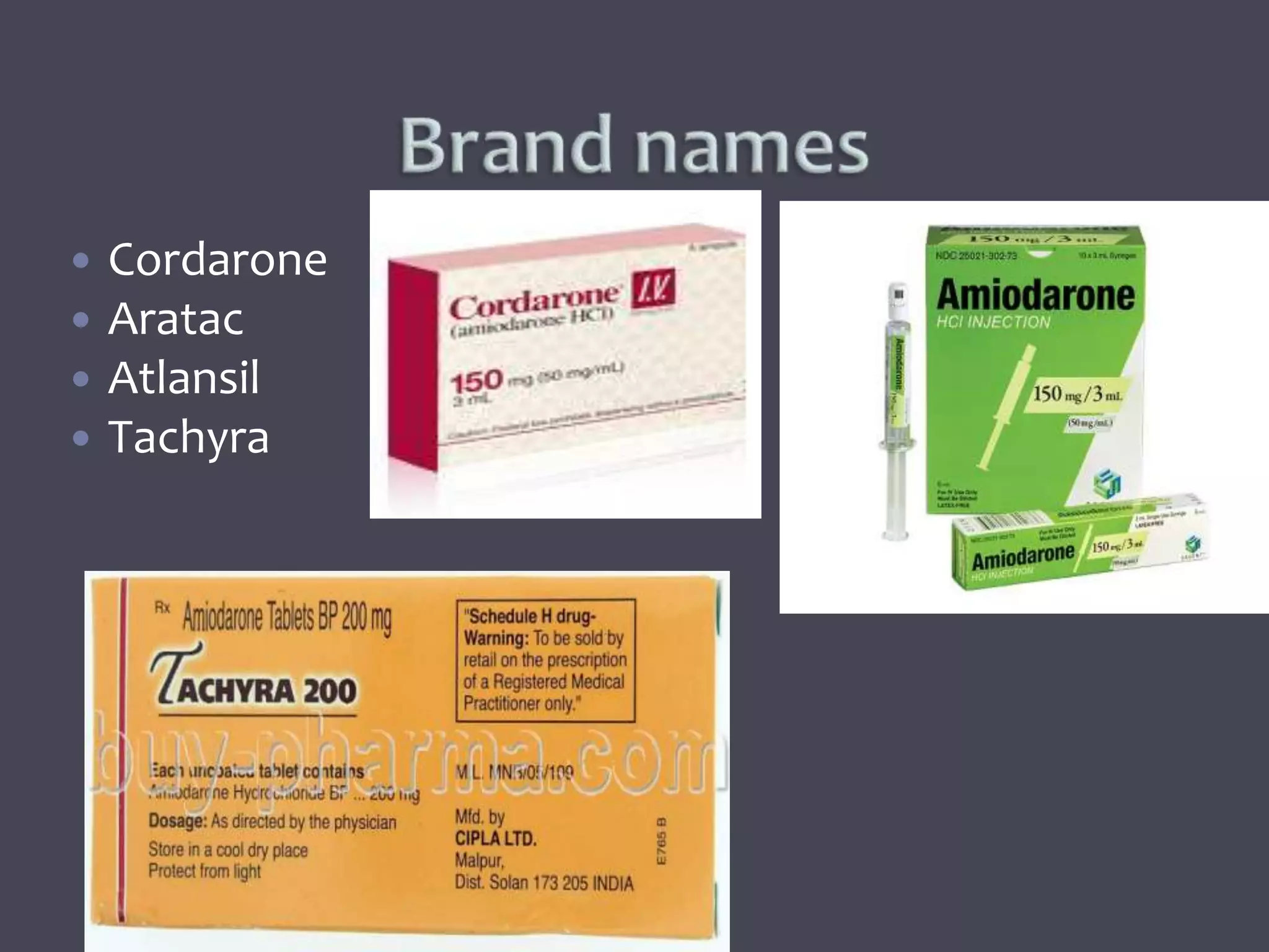 Amiodarone | PPTX | Thyroid Disorders | Endocrine and Metabolic Diseases
