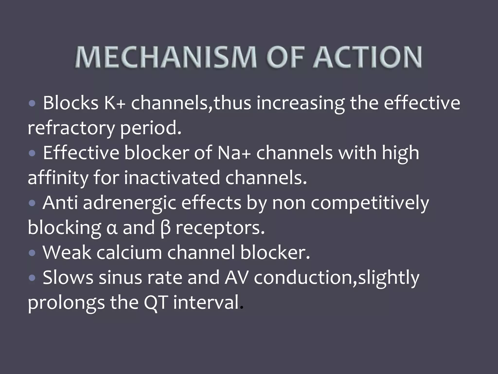 Amiodarone | PPTX | Thyroid Disorders | Endocrine and Metabolic Diseases
