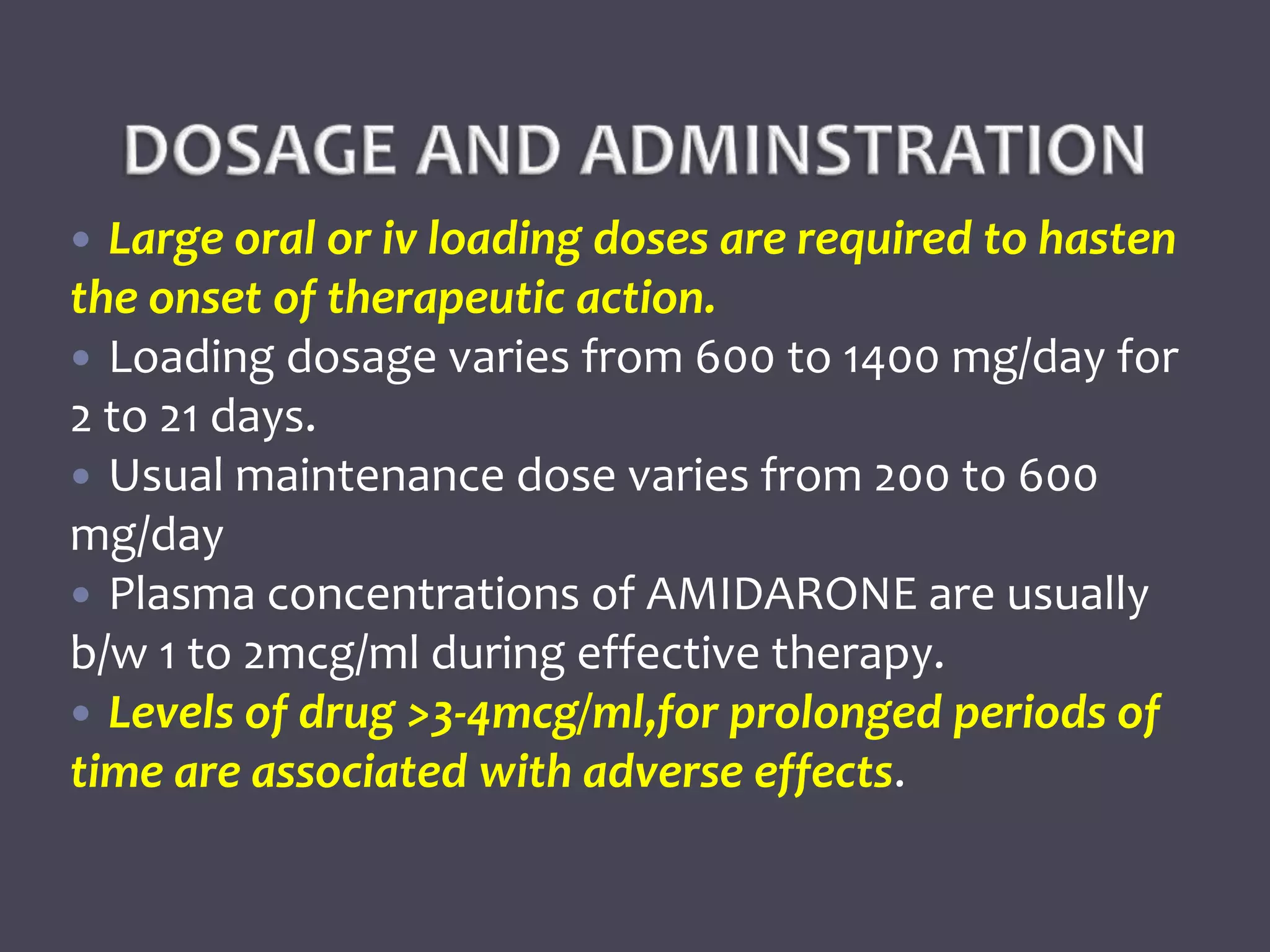 Amiodarone | PPTX | Thyroid Disorders | Endocrine and Metabolic Diseases