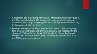 Amiodarone induced thyroiditis | PPTX